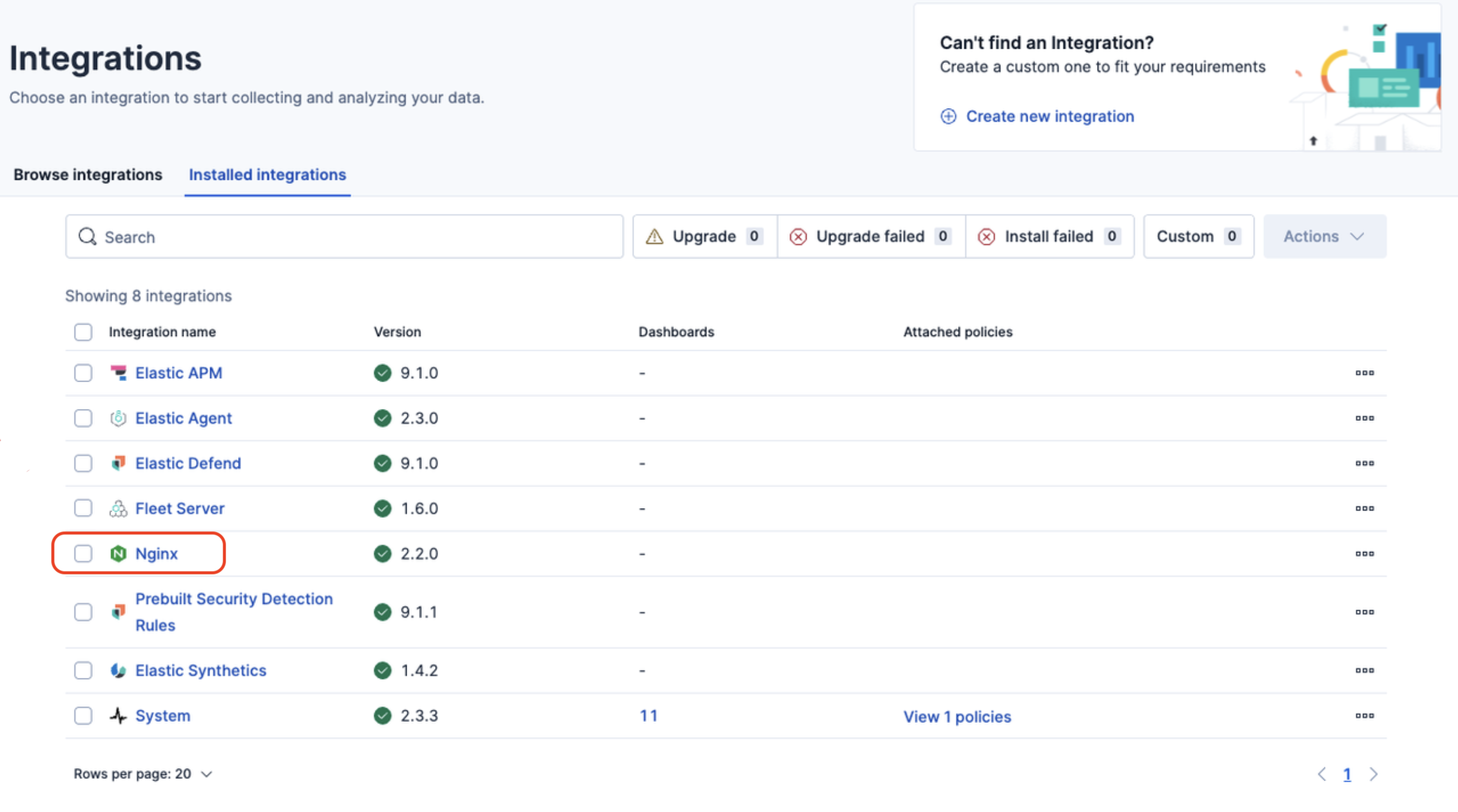 Using Spaces with Fleet | Elastic Docs