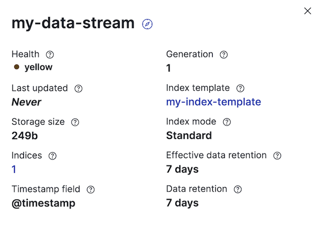 Tutorial: Update the lifecycle of a data stream | Elastic Docs