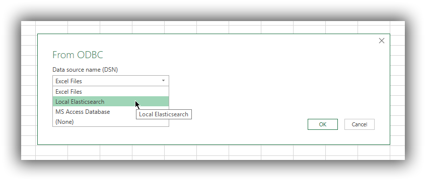 Microsoft Excel | Elasticsearch Guide [8.19] | Elastic