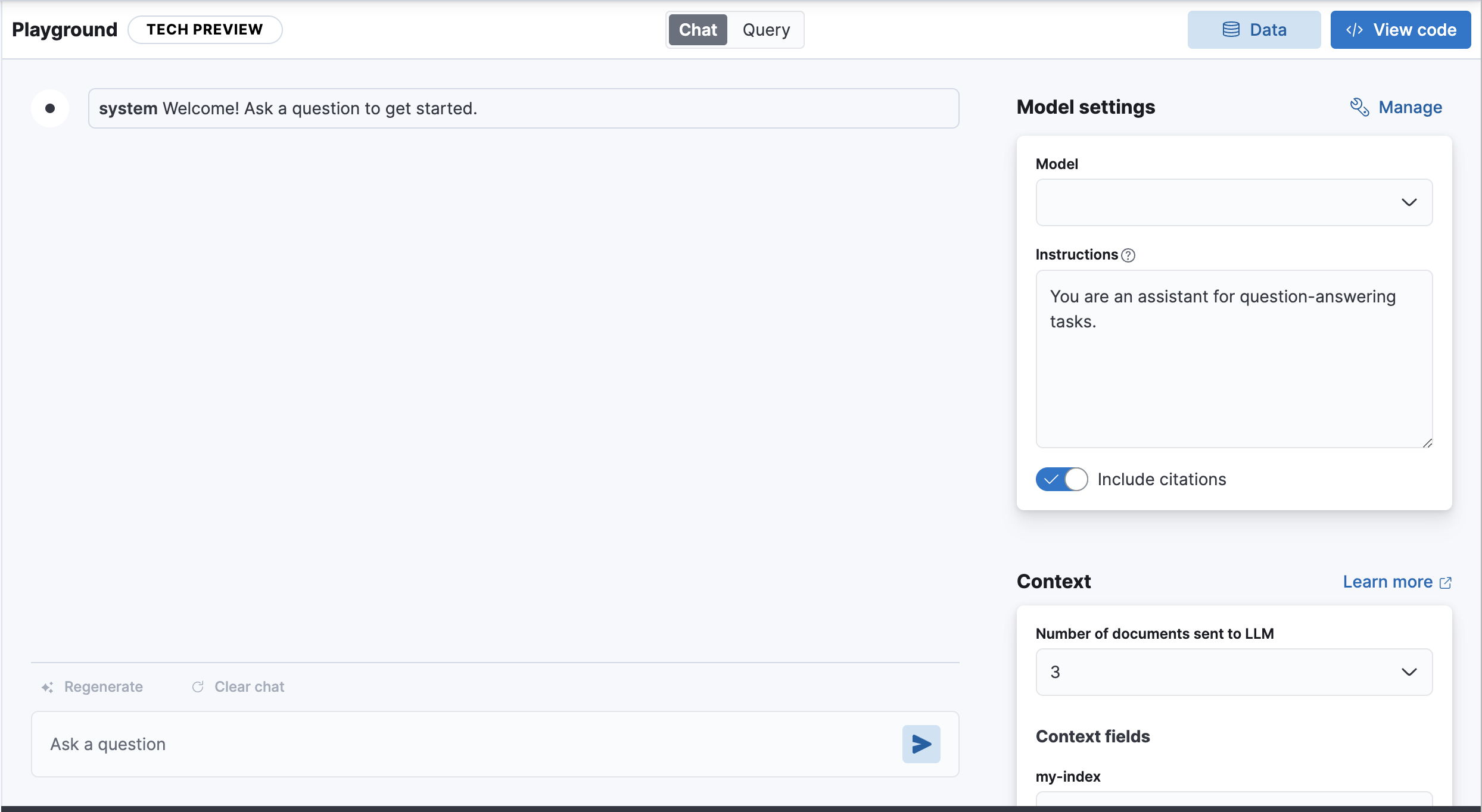 Playground | Kibana Guide [8.19] | Elastic
