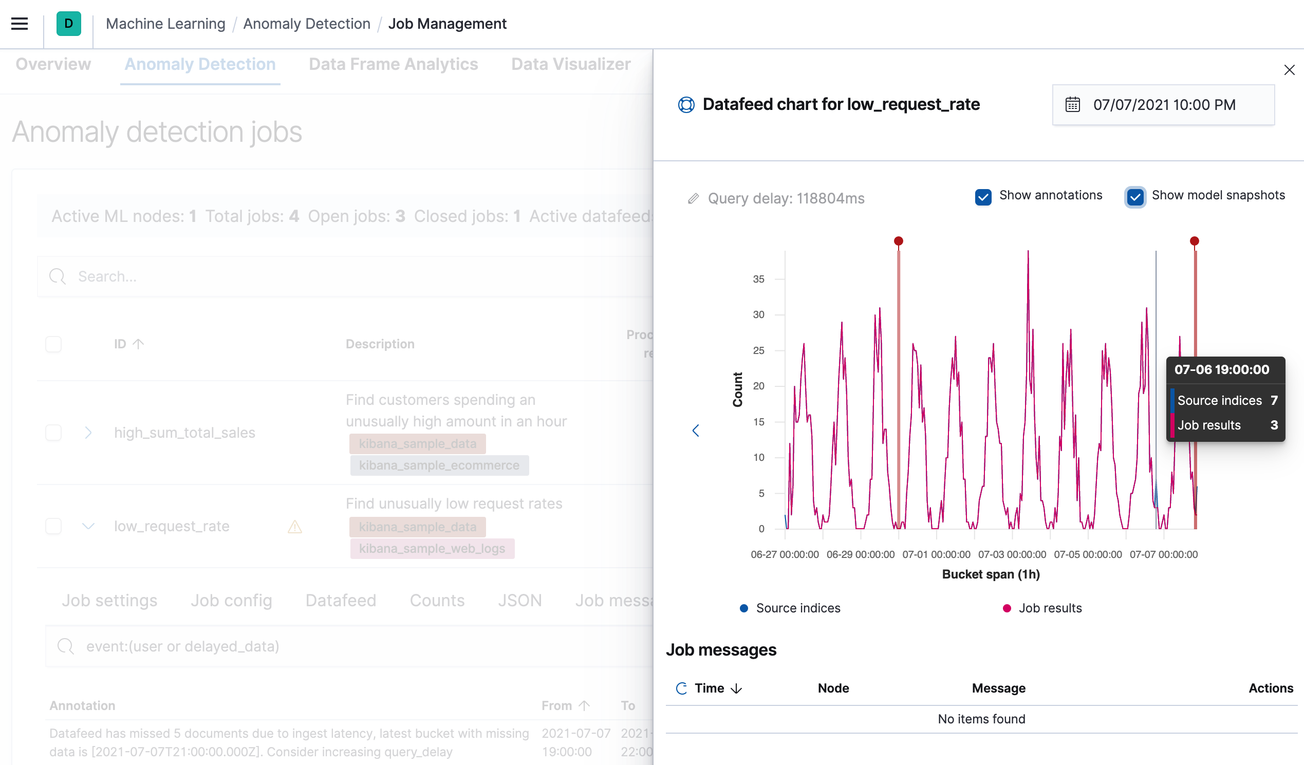 Handling delayed data | Machine Learning in the Elastic Stack [8.19] | Elastic