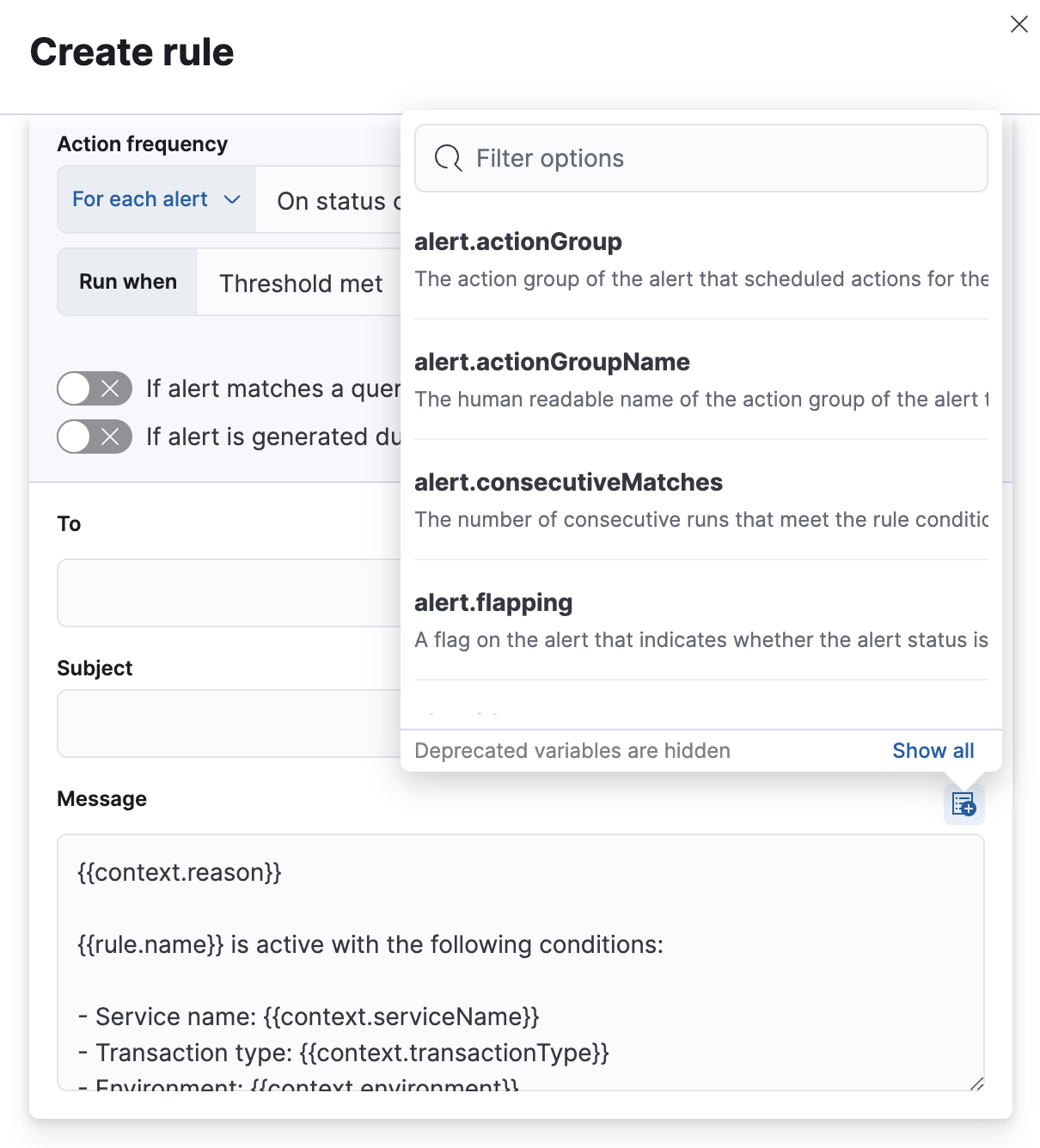 APM Anomaly rule | Elastic Observability [8.19] | Elastic