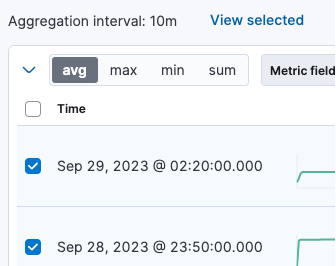 Detect change points | Serverless | Elastic